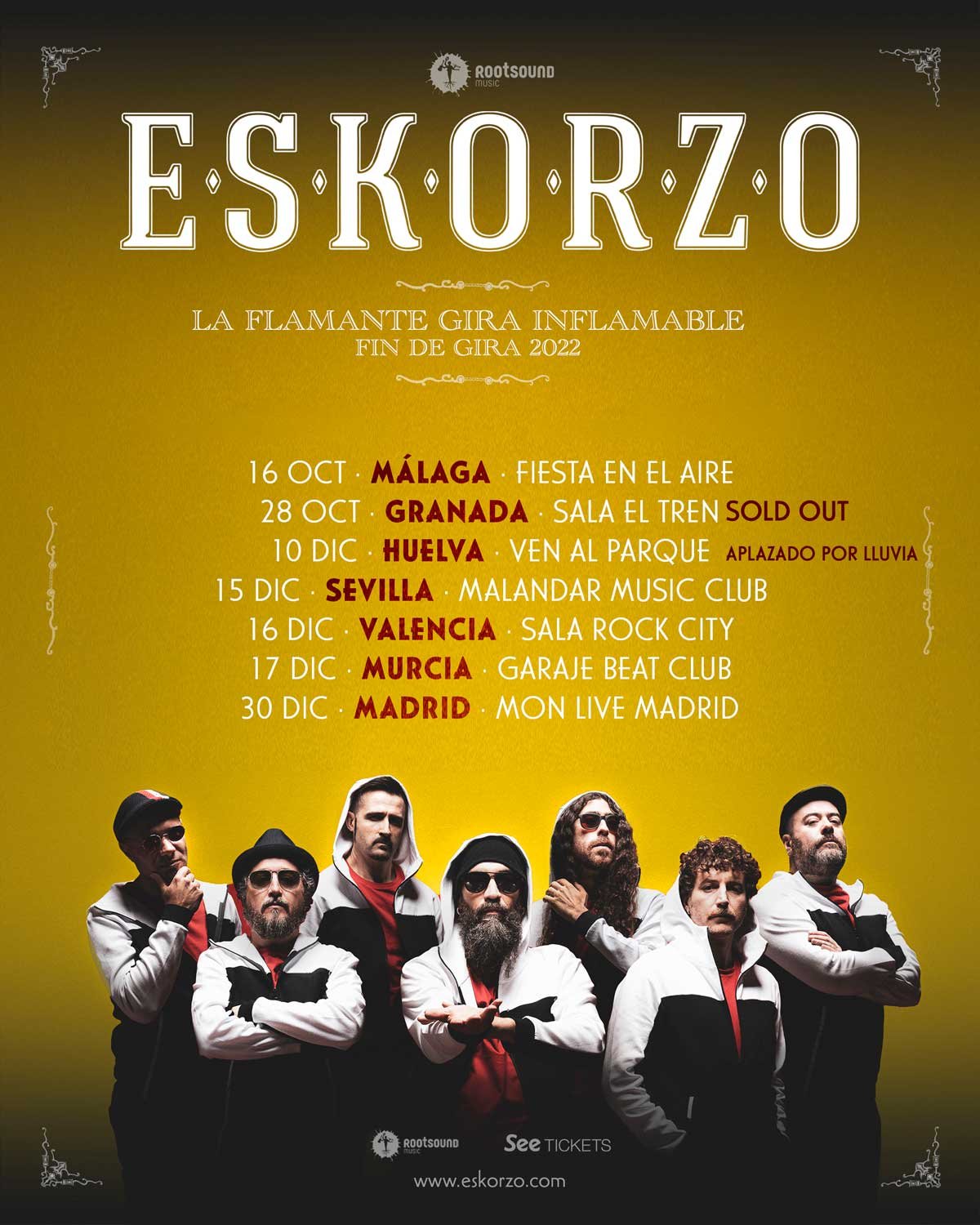 Fin De La Flamante Gira Inflamable Y Preparamos Nuevo álbum Que Verá La